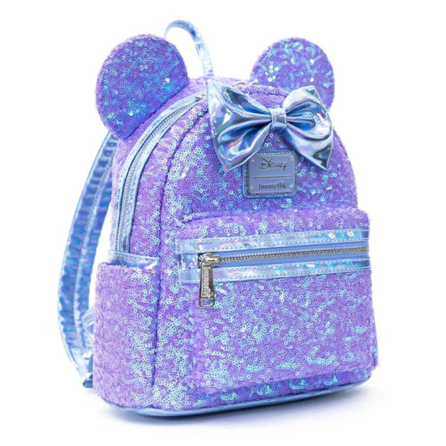 Disney - Minnie Purple Sequin US Exclusive Mini Backpack | Women's | at ...