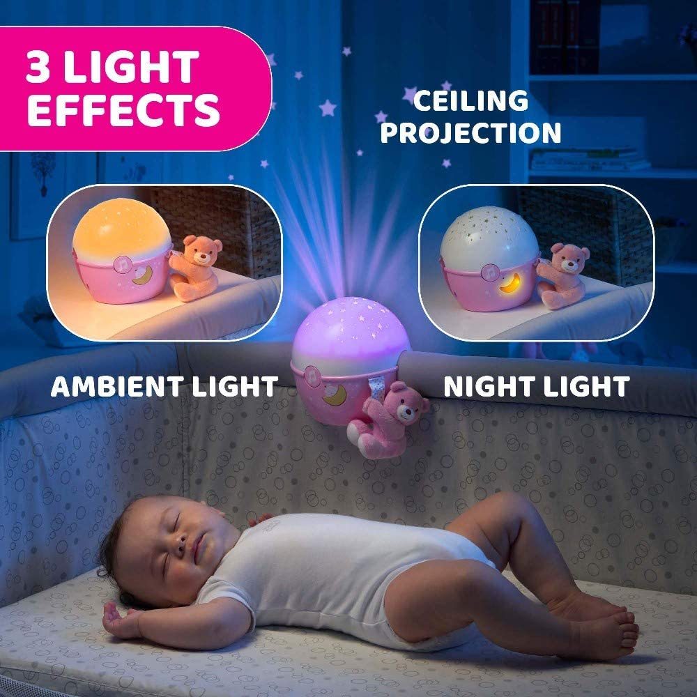 Buy Chicco: Next2Stars Projector - Pink at Mighty Ape NZ