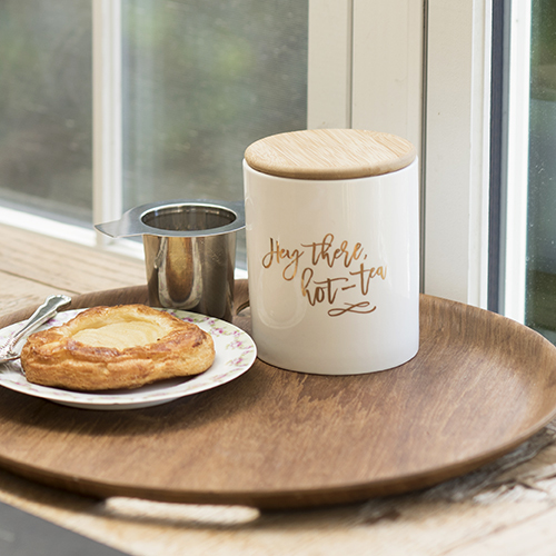 Pinky Up - Ceramic Tea Canister | at Mighty Ape NZ