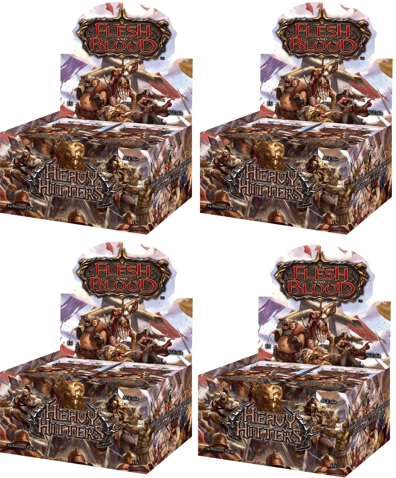 Flesh and Blood: Heavy Hitters - Booster Case | at Mighty Ape Australia