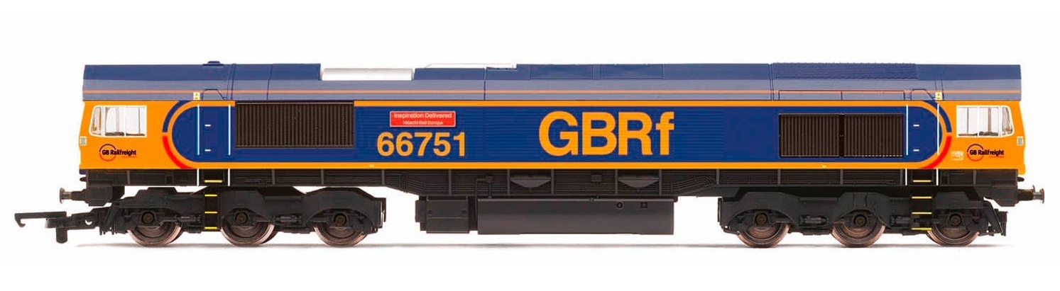 GBRf Class 66 66751 - Hitachi Rail Europe | at Mighty Ape NZ
