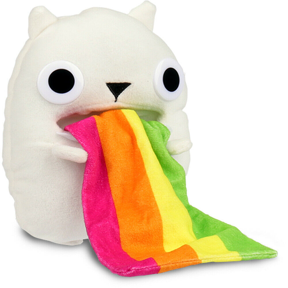 Rainbow Ralphing Cat - 7" Collectable Plush | at Mighty Ape NZ