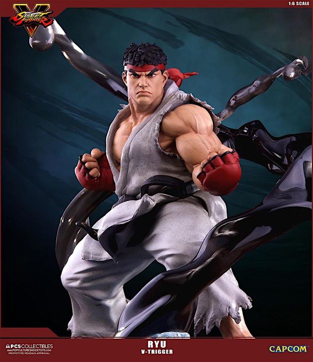 Ryu (V-Trigger) - 1:6 Scale Statue | at Mighty Ape NZ