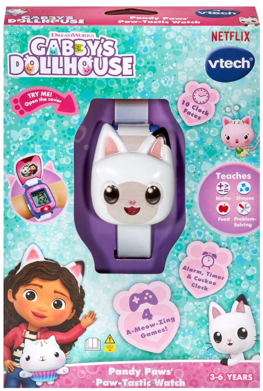 Buy Vtech: Gabby's Dollhouse - Pandy Paws' Paw-Tastic Watch at Mighty ...