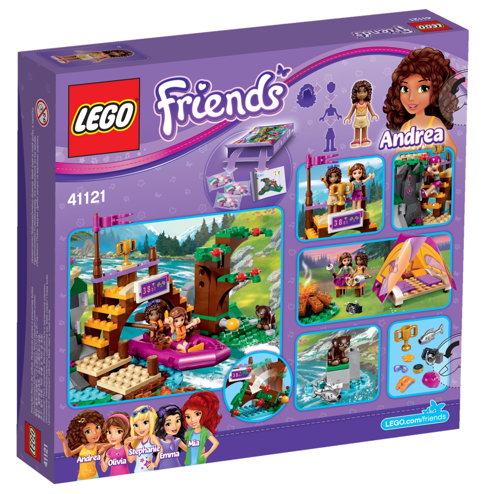 Buy LEGO Friends - Adventure Camp Rafting (41121) at Mighty Ape NZ