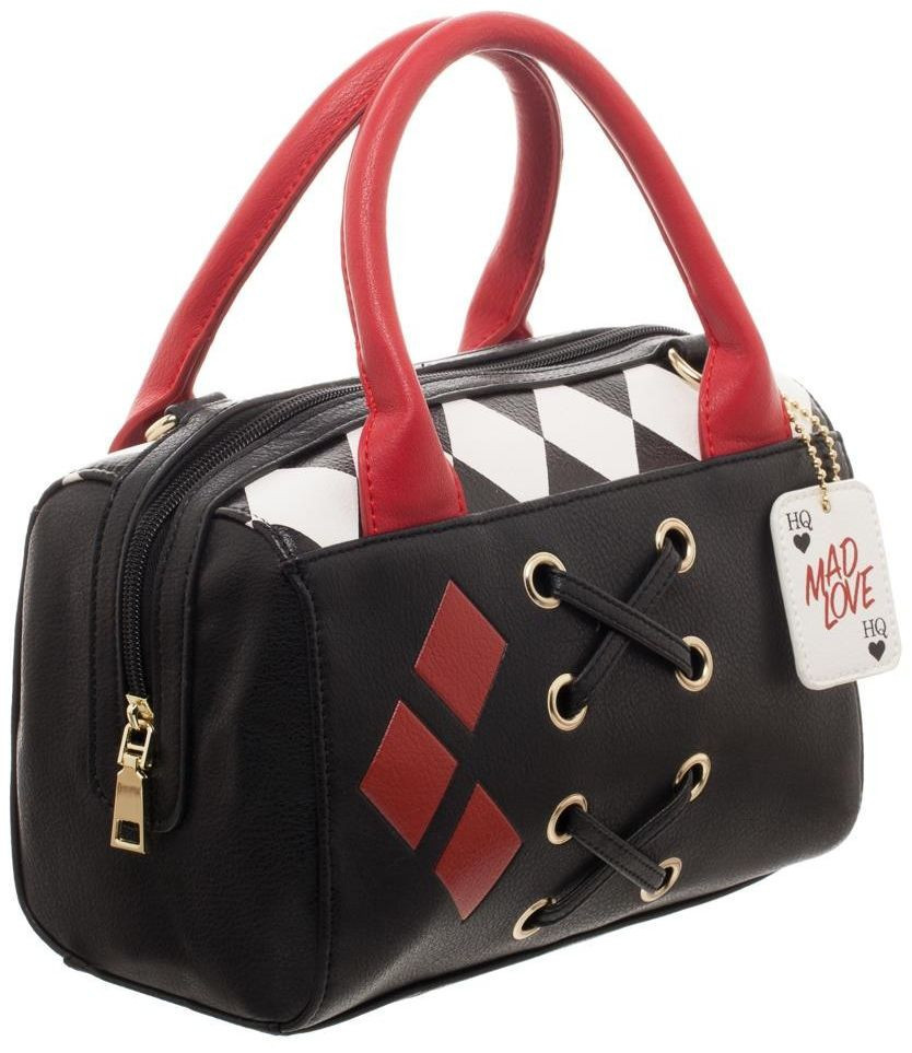 Harley Quinn Mini Satchel Handbag Womens At Mighty Ape Nz