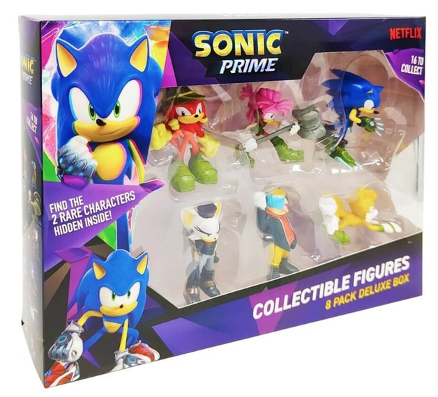 Sonic Prime - Collectible Figure 8-Pack | at Mighty Ape Australia