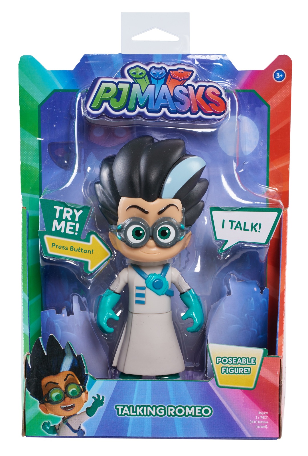 Buy PJ Masks: Deluxe Talking Figure - Romeo at Mighty Ape NZ