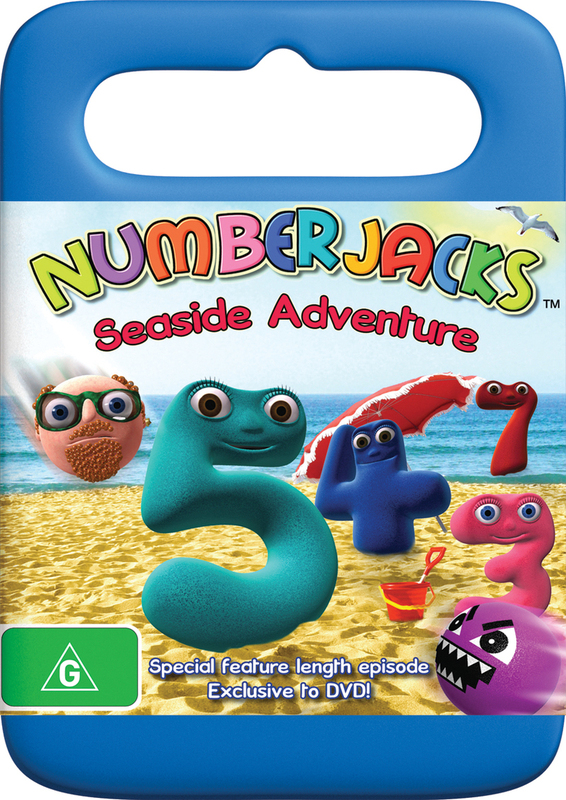 Numberjacks: Seaside Adventure | DVD | Buy Now | at Mighty Ape Australia
