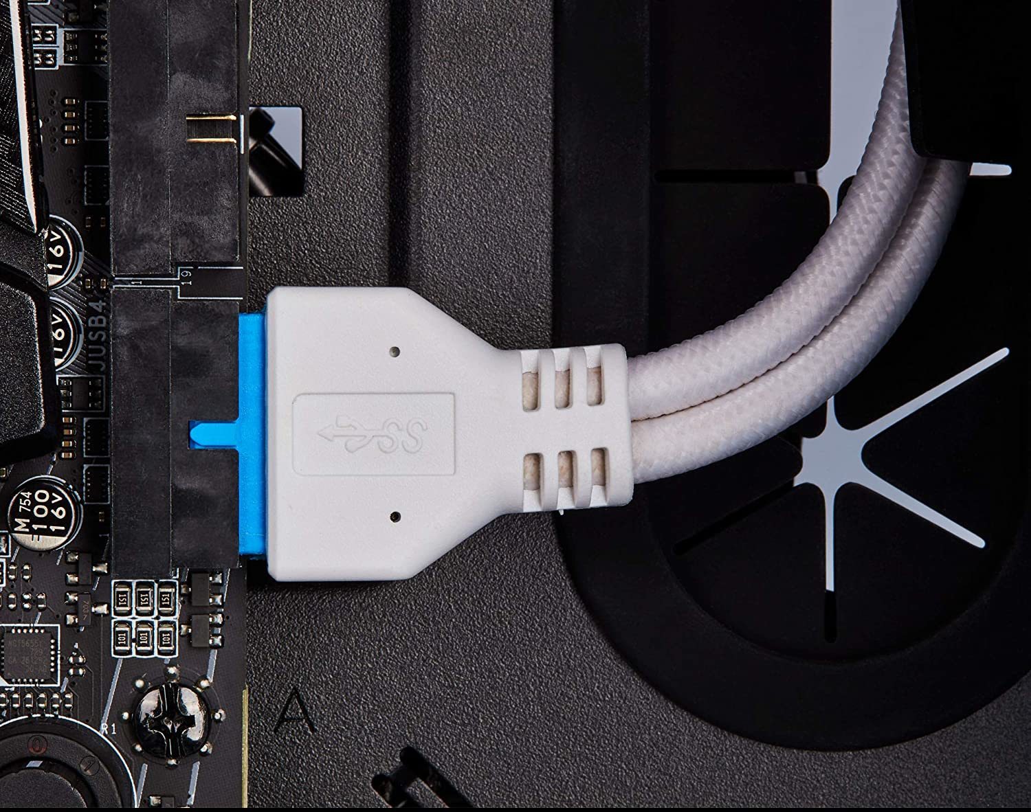 CORSAIR Premium Sleeved Front Panel Extension Kit | at Mighty Ape NZ