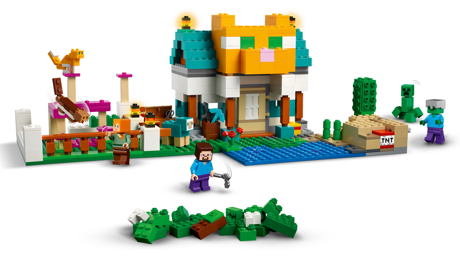 Buy LEGO Minecraft - The Crafting Box 4.0 at Mighty Ape NZ