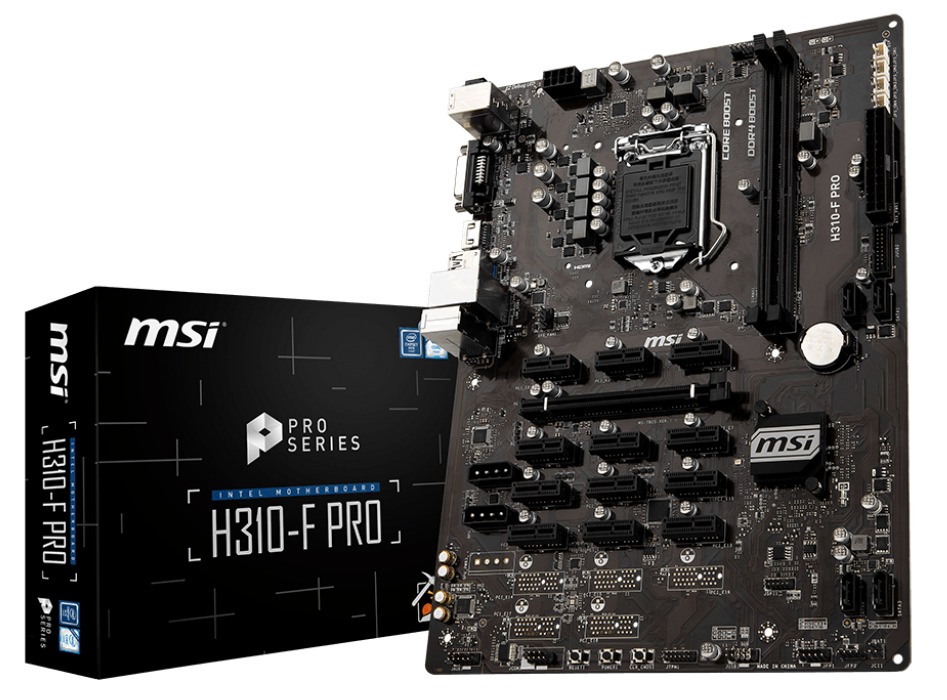 MSI H310-F PRO ATX Motherboard | at Mighty Ape NZ