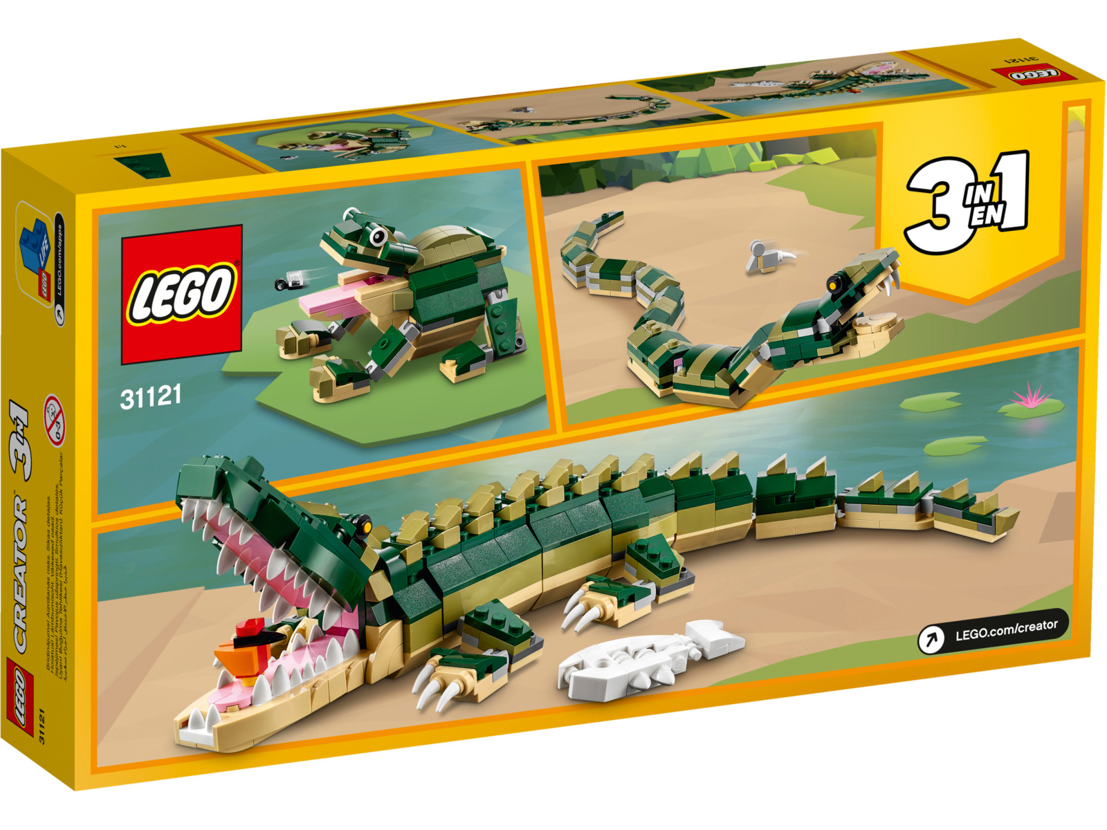 Buy LEGO Creator - Crocodile at Mighty Ape NZ
