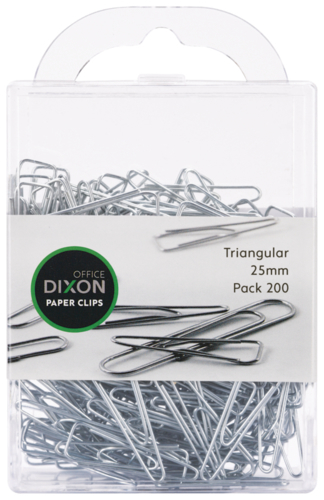Buy Dixon Paper Clips 25mm Tri Pack 200 at Mighty Ape NZ