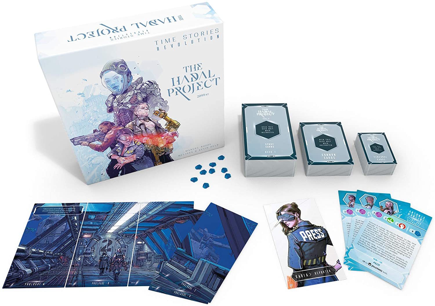 T.I.M.E Stories: Revolution - The Hadal Project | Board Game | at ...