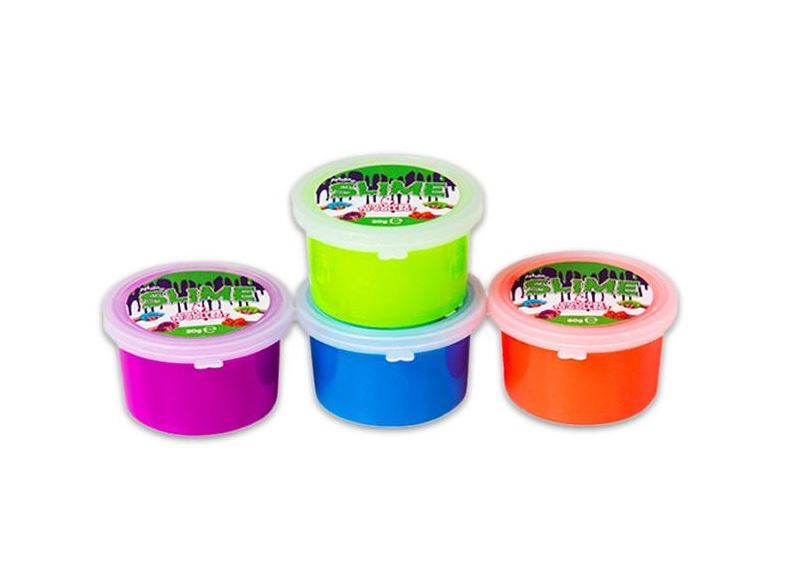 Buy AddoPlay : Slime Pot 80g 4 colours, at Mighty Ape NZ