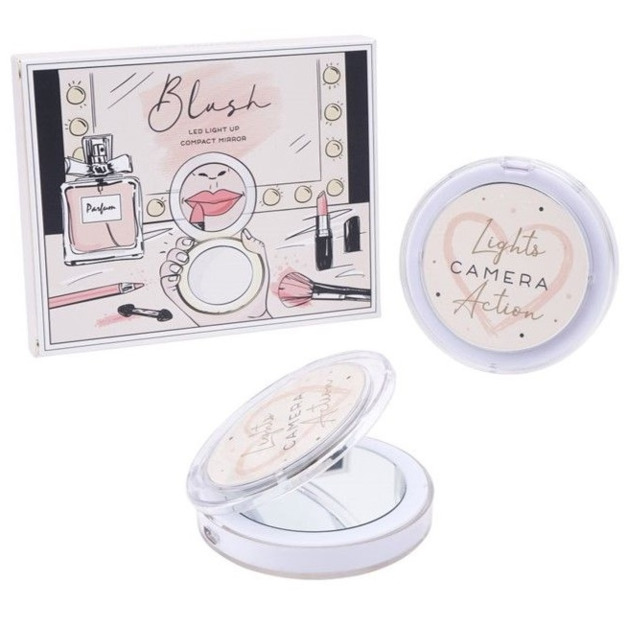 Buy Blush LED Compact Mirror at Mighty Ape NZ