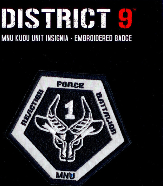 District 9 MNU Reaction Force Embroidered Badge - by Weta | at Mighty ...