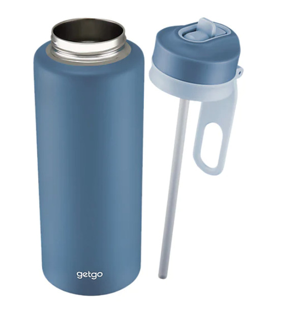 getgo: Double Wall Insulated Sip Bottle - Blue (1L) | at Mighty Ape NZ