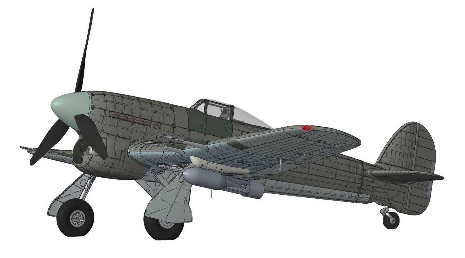 1:24 Hawker Typhoon Mk1B - Model Kit | at Mighty Ape NZ