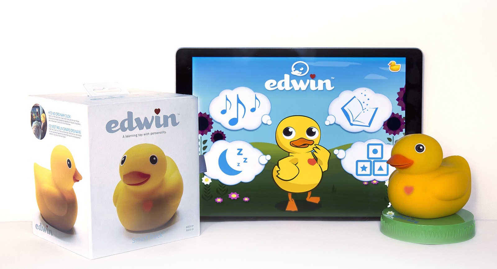 Edwin The Duck - App-Connected Smart Duck | Toy | at Mighty Ape NZ