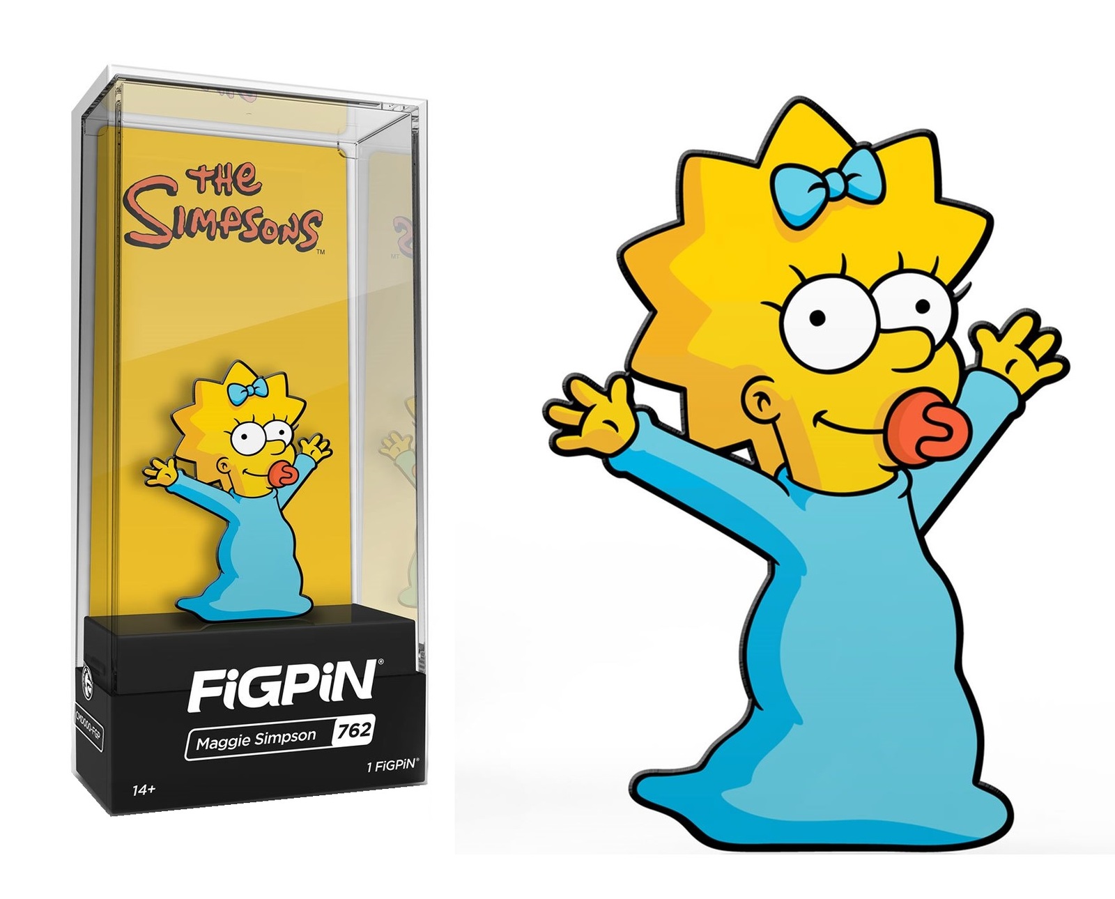 The Simpsons: Maggie Simpson - (#762) - Collector's FiGPiN | at Mighty ...