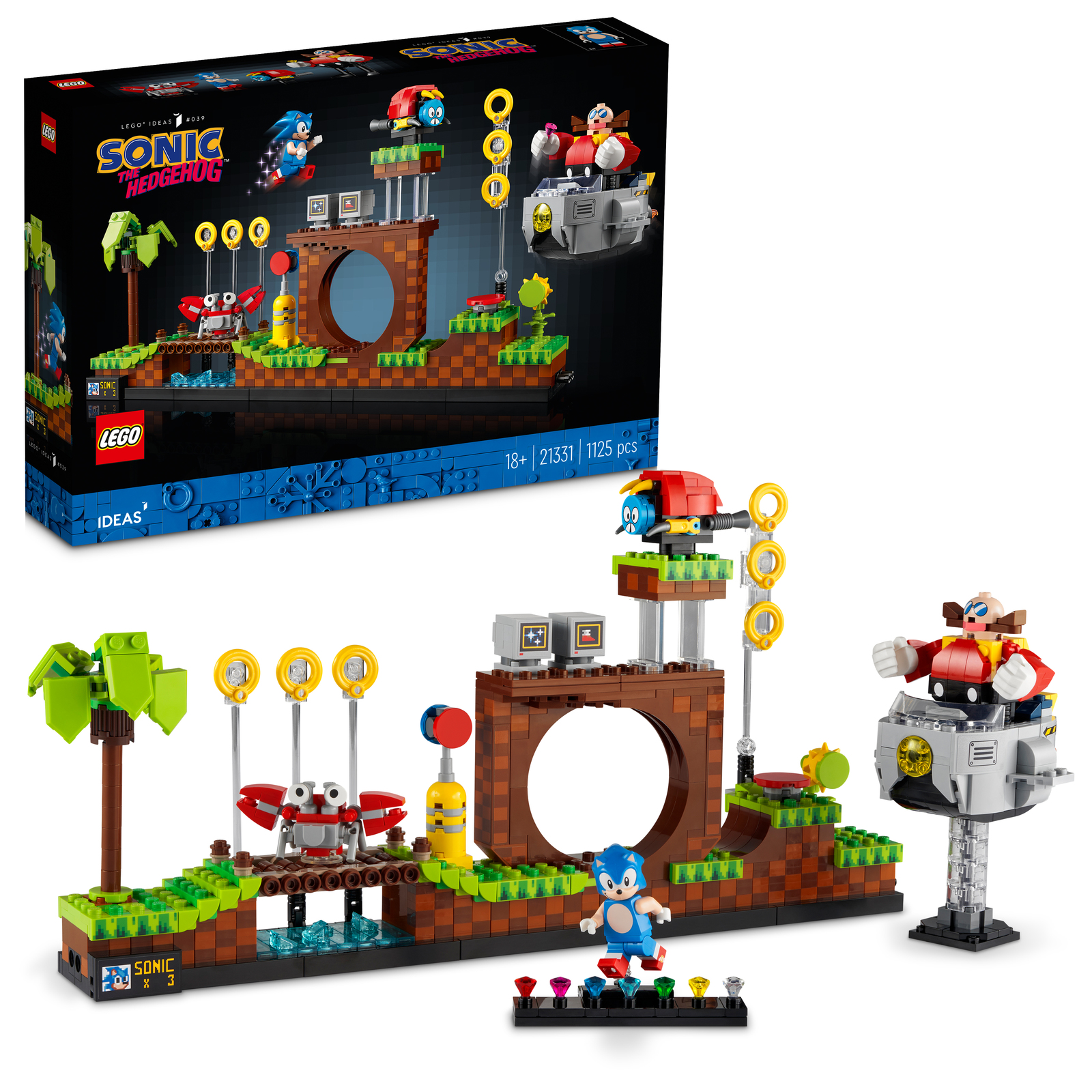 Buy LEGO: Sonic the Hedgehog - Green Hill Zone at Mighty Ape Australia