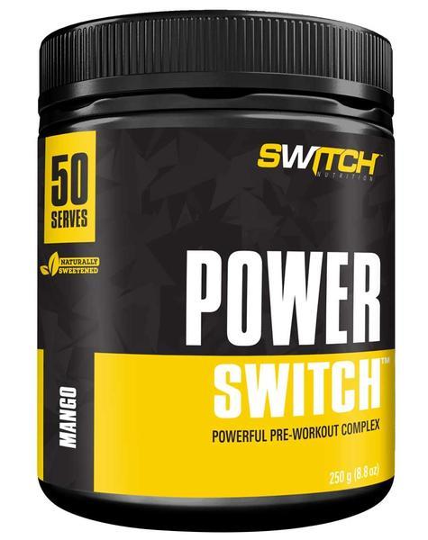 Buy Power Switch - Powerful Pre-Workout Complex - Mango (50 Serves) at ...