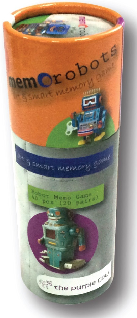 Buy Memo: Robots (40pc) Memory Game at Mighty Ape NZ