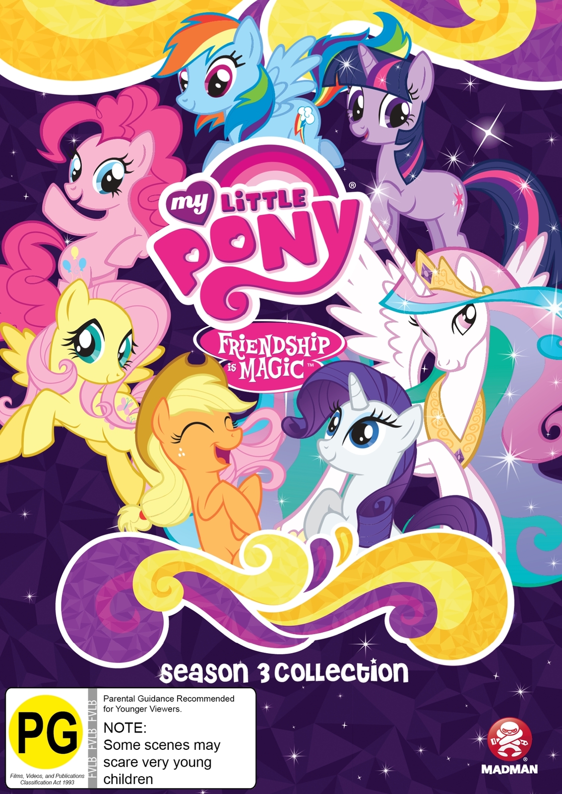 My Little Pony: Friendship Is Magic Season 3 Collection | DVD | Buy Now ...