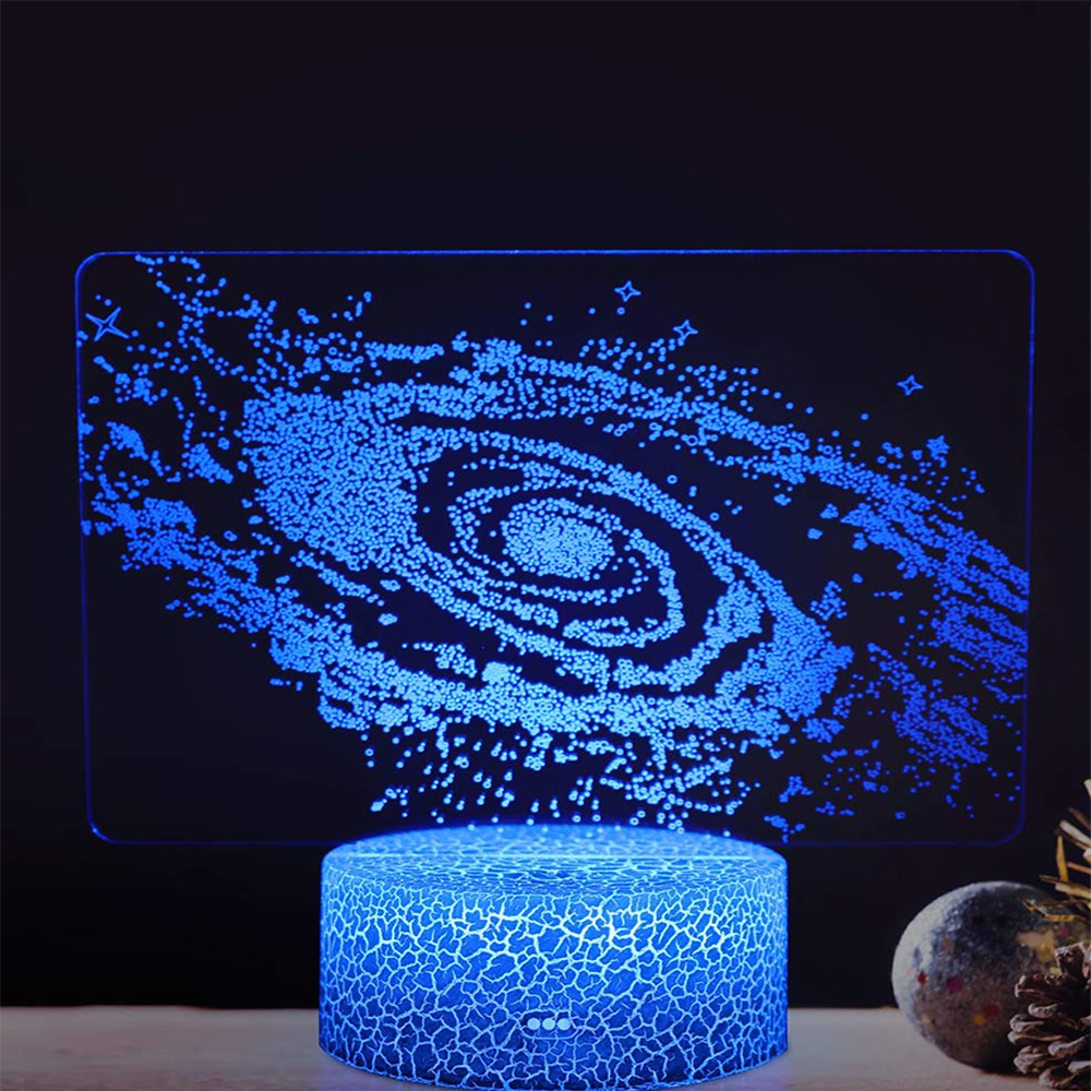 3D Optical Illusion Lamp - Galaxy | at Mighty Ape NZ