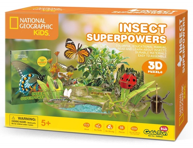 Cubic Fun: National Geographic - Insect Superpowers | Board Game | at ...