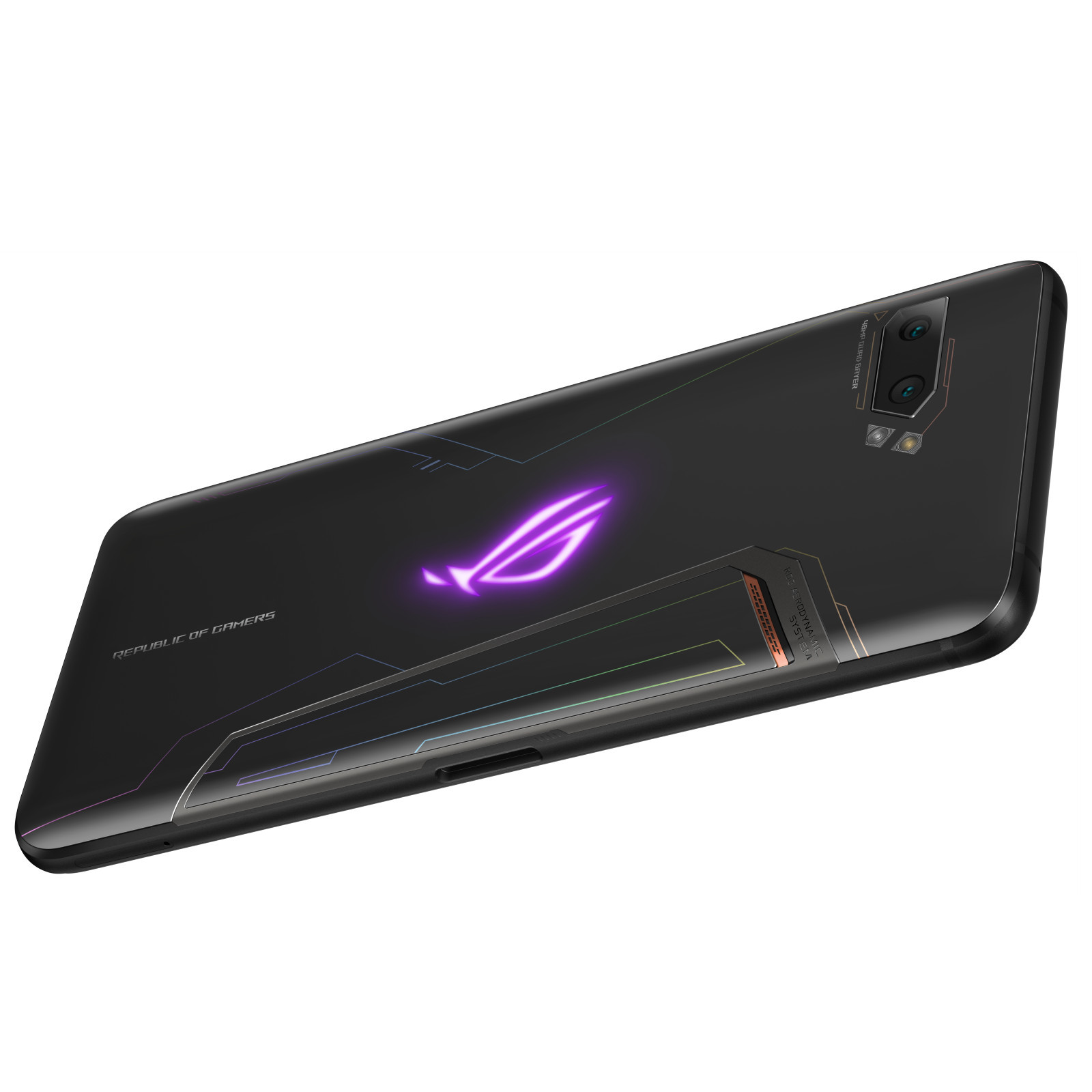 ASUS ROG Phone II Smartphone - Black Glare - 12GB RAM +512GB Dual SIM ...