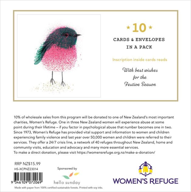 Buy Women's Refuge Charity: Christmas Cards at Mighty Ape NZ