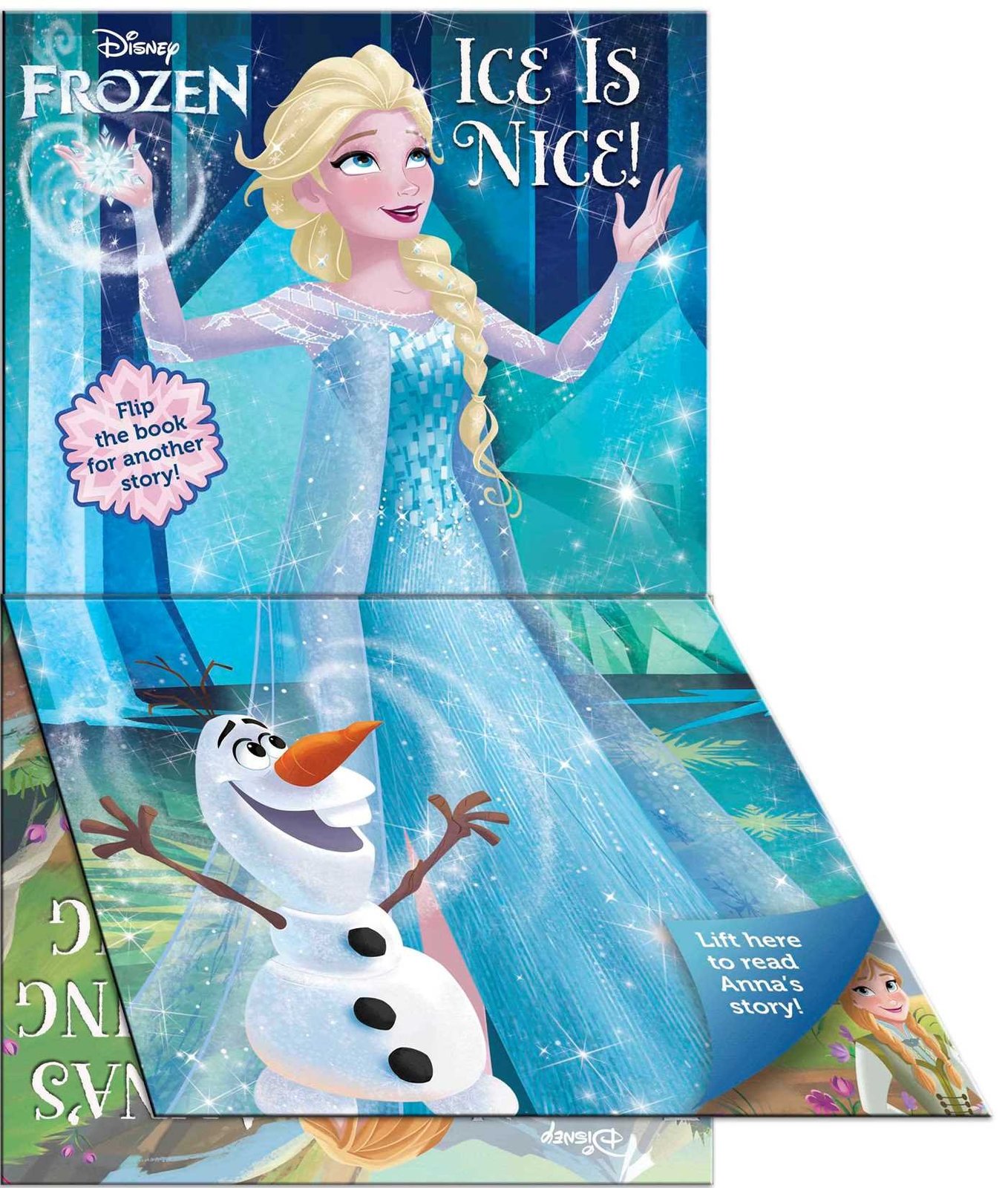 Disney Frozen: Ice Is Nice/Anna's Spring Fling | Lori C Froeb Book ...
