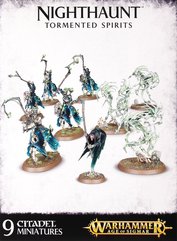 Warhammer Age of Sigmar: Nighthaunt Tormented Spirits | at Mighty Ape NZ