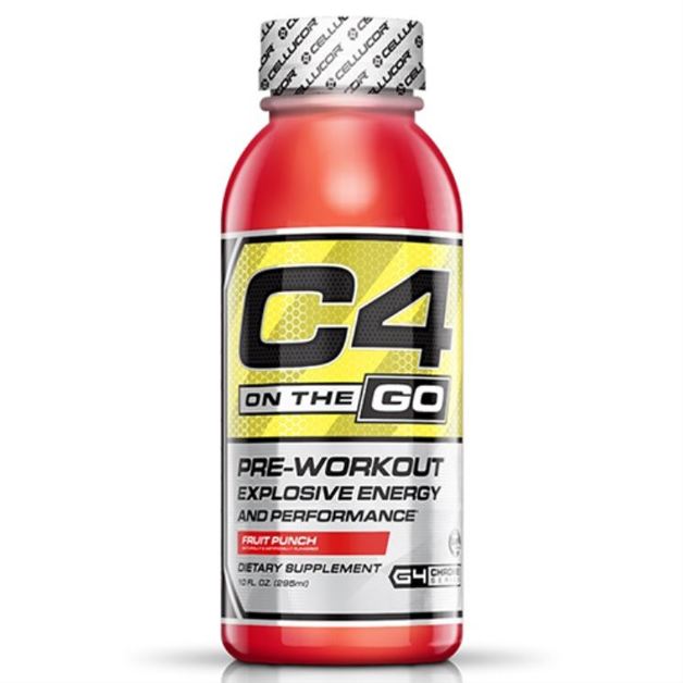 Buy Cellucor: C4 On-The-Go RTD - Fruit Punch (295ml) at Mighty Ape NZ