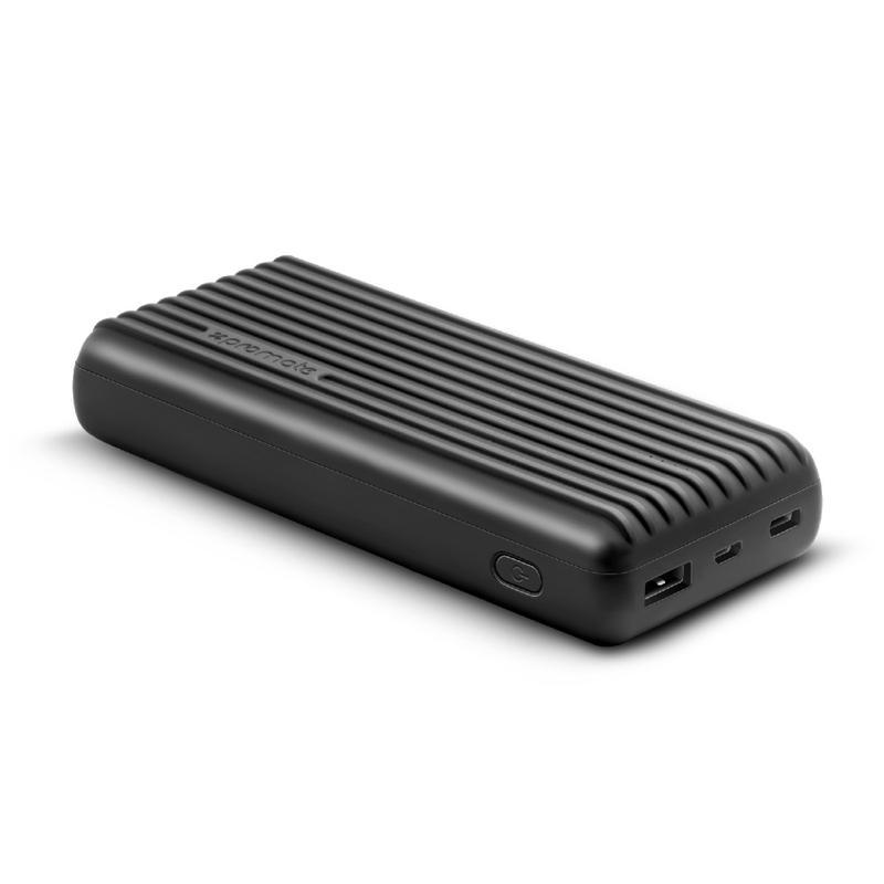Promate Titan-20C 20000mAh High-Capacity Power Bank with 3.1A Dual USB ...