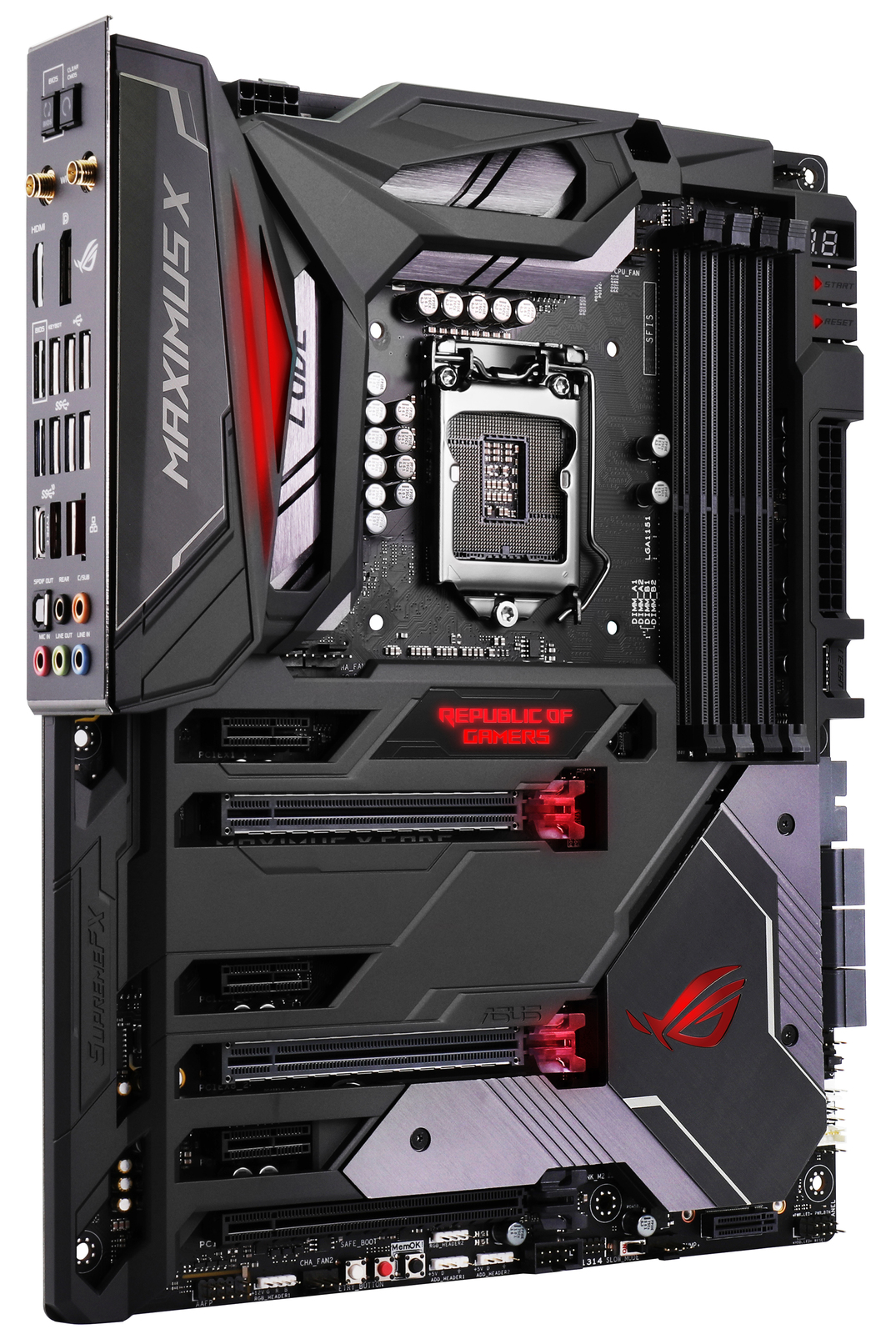 ASUS ROG Maximus X Code Z370 ATX LGA1151v2 Motherboard | at Mighty Ape NZ