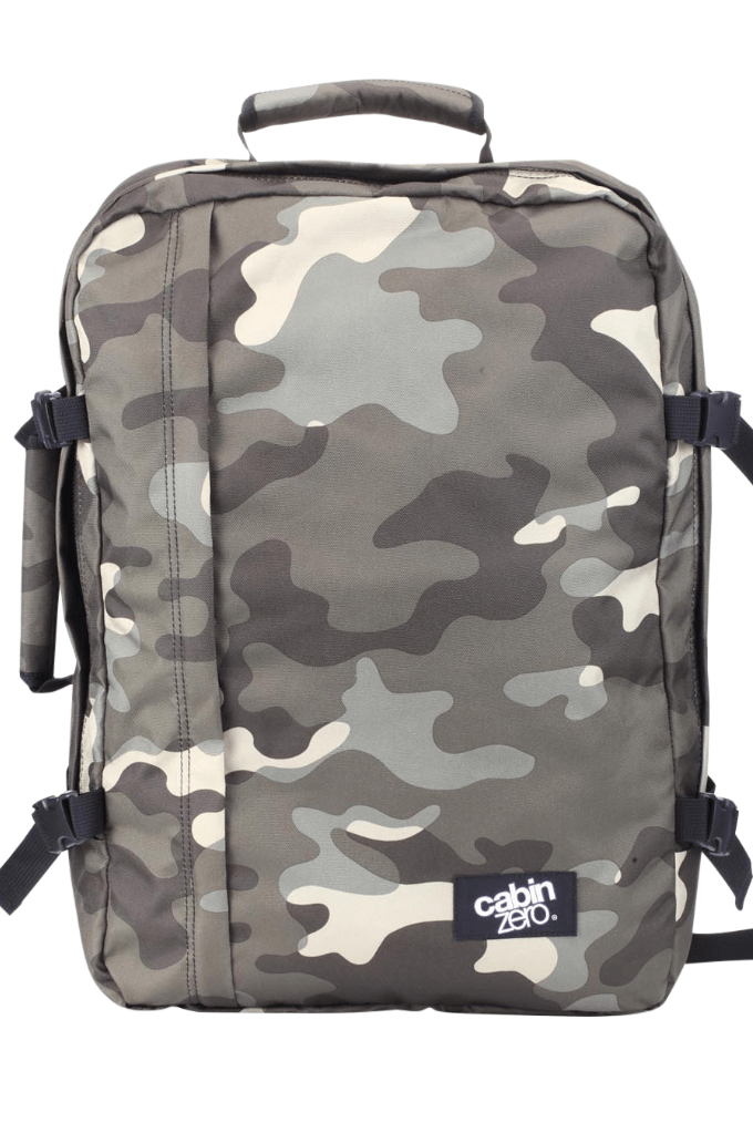 Cabin Zero: Travel Classic 44L - Urban Camo | at Mighty Ape Australia