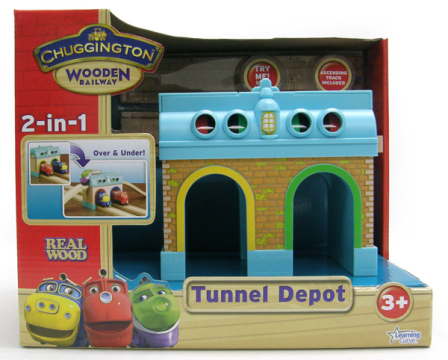 Buy Chuggington Wooden Tunnel Depot at Mighty Ape NZ