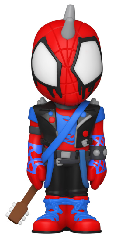 Spider-Punk - Soda Vinyl Figure + Collector Can | at Mighty Ape NZ