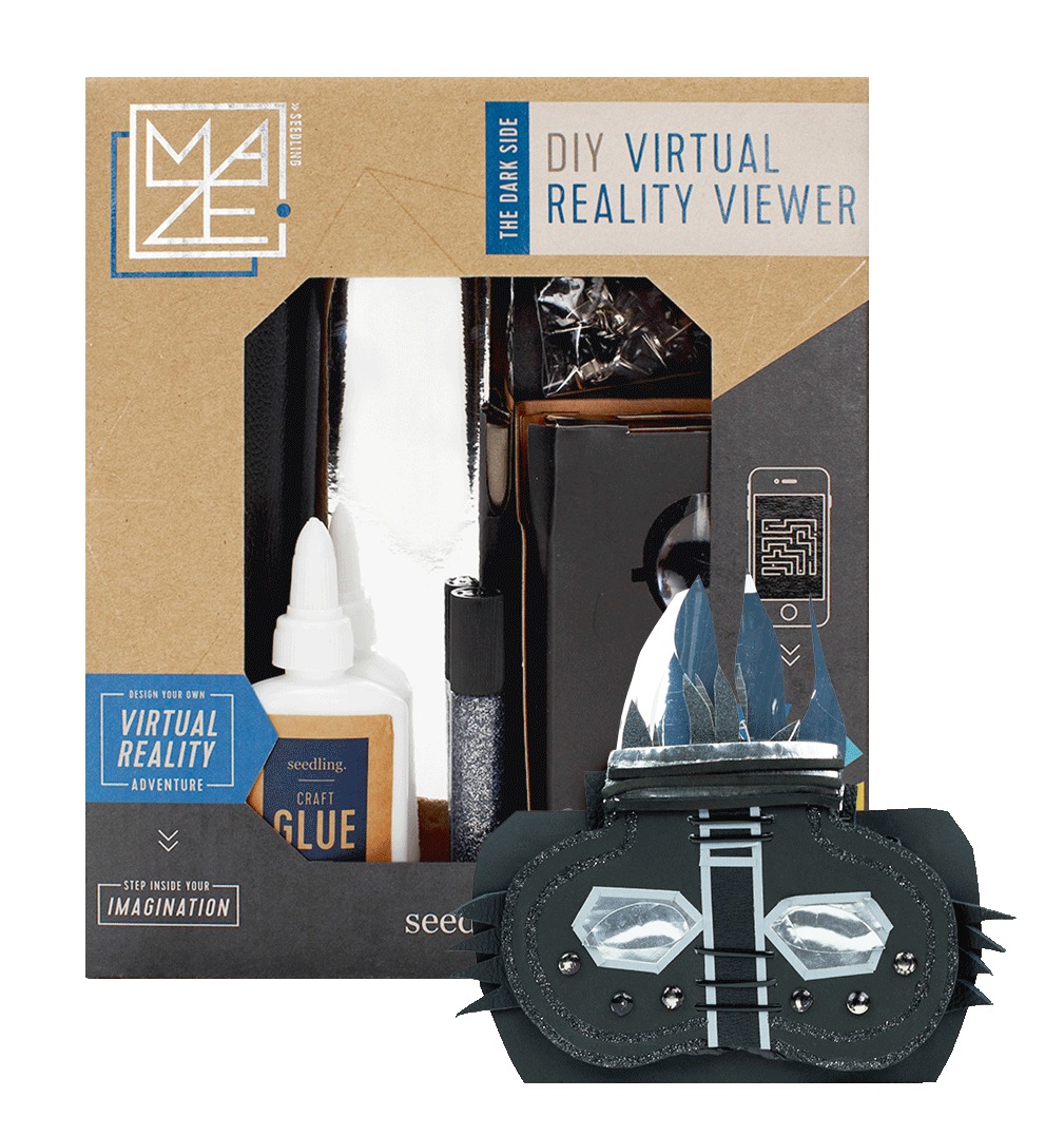 Buy DIY Virtual Reality Viewer (Dark Side) - Craft Kit at Mighty Ape NZ