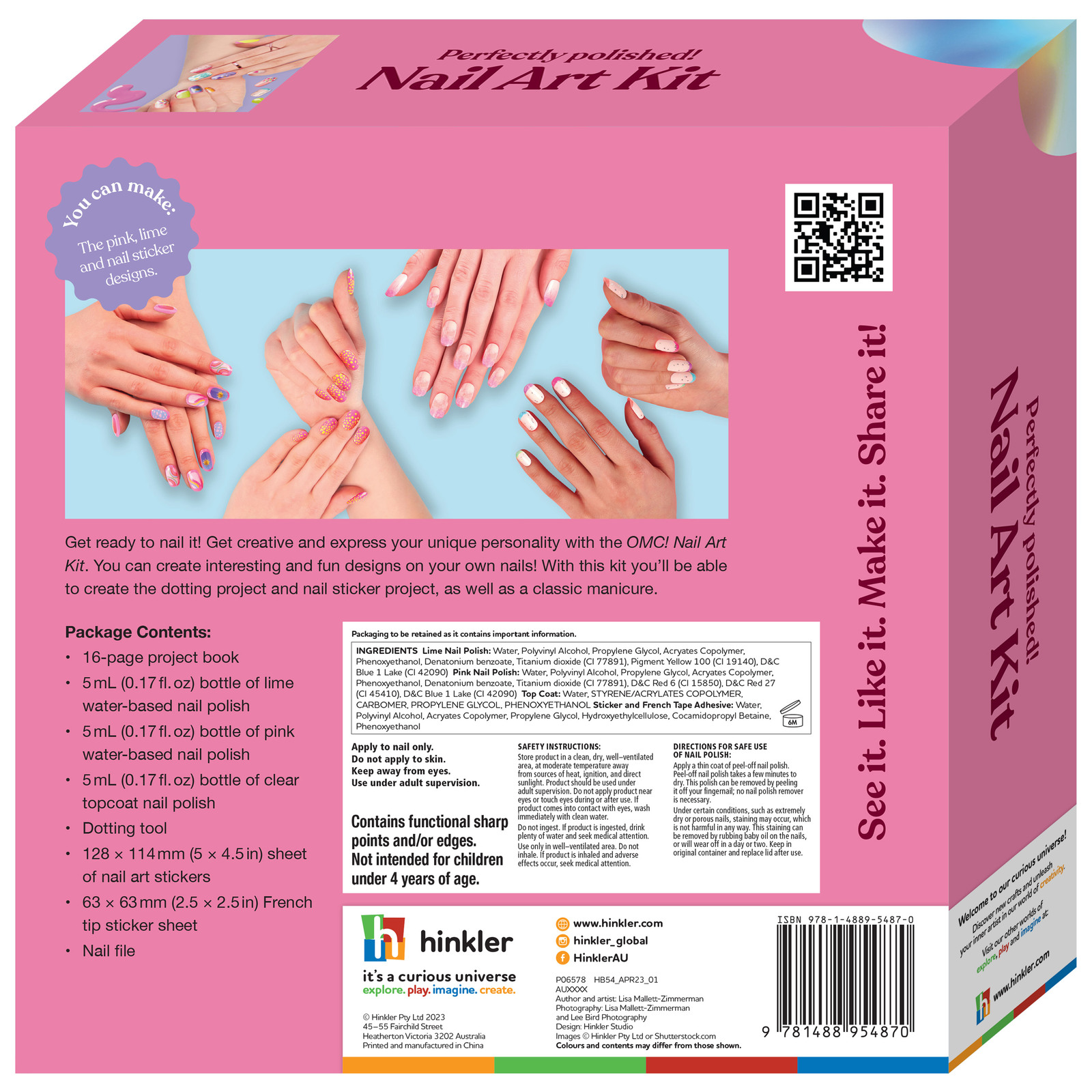 Buy OMC Nail Art Kit At Mighty Ape NZ buy-omc-nail-art-kit-at-mighty-ape-nz