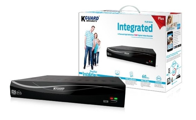 KGUARD Easy Link Plus EL431 4-Channel 720P Recorder with Full HD output ...