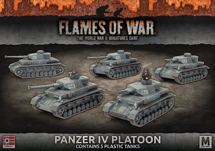 Flames of War: Panzer IV Platoon | at Mighty Ape NZ