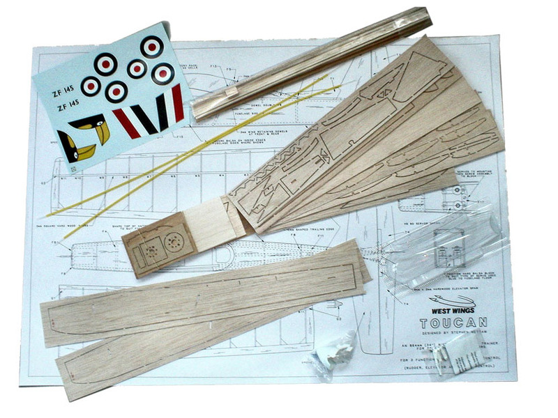 West Wings Model Aircraft Kit - Toucan (radio control) | at Mighty Ape NZ