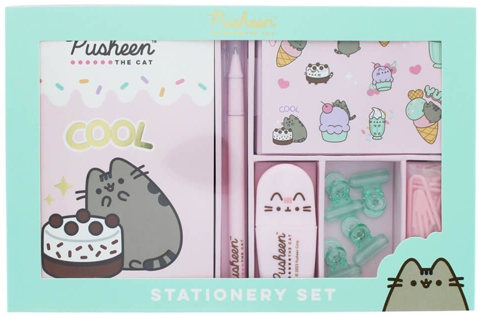 Buy Pusheen the Cat: Ice Cream Stationery Set at Mighty Ape NZ
