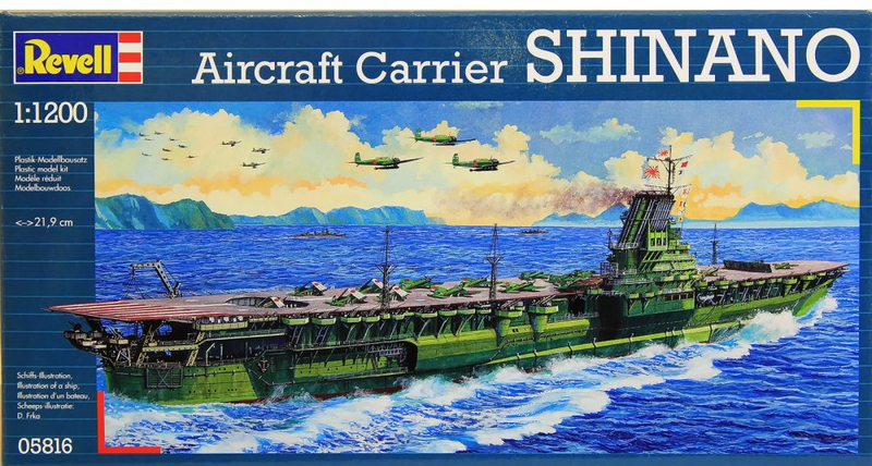 Revell Shinano 1/1200 Model Kit | at Mighty Ape NZ