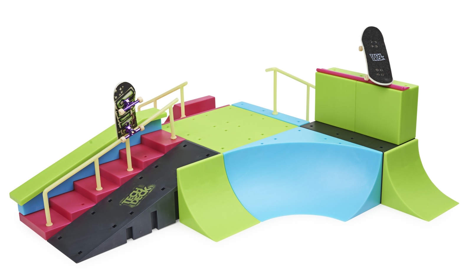 Buy Tech Deck - Neon Mega Ramp at Mighty Ape NZ